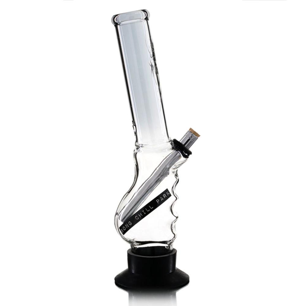 Large Gripper 33cm Glass Bong - Bong Chill Park Chrome Centipede | Bong ...