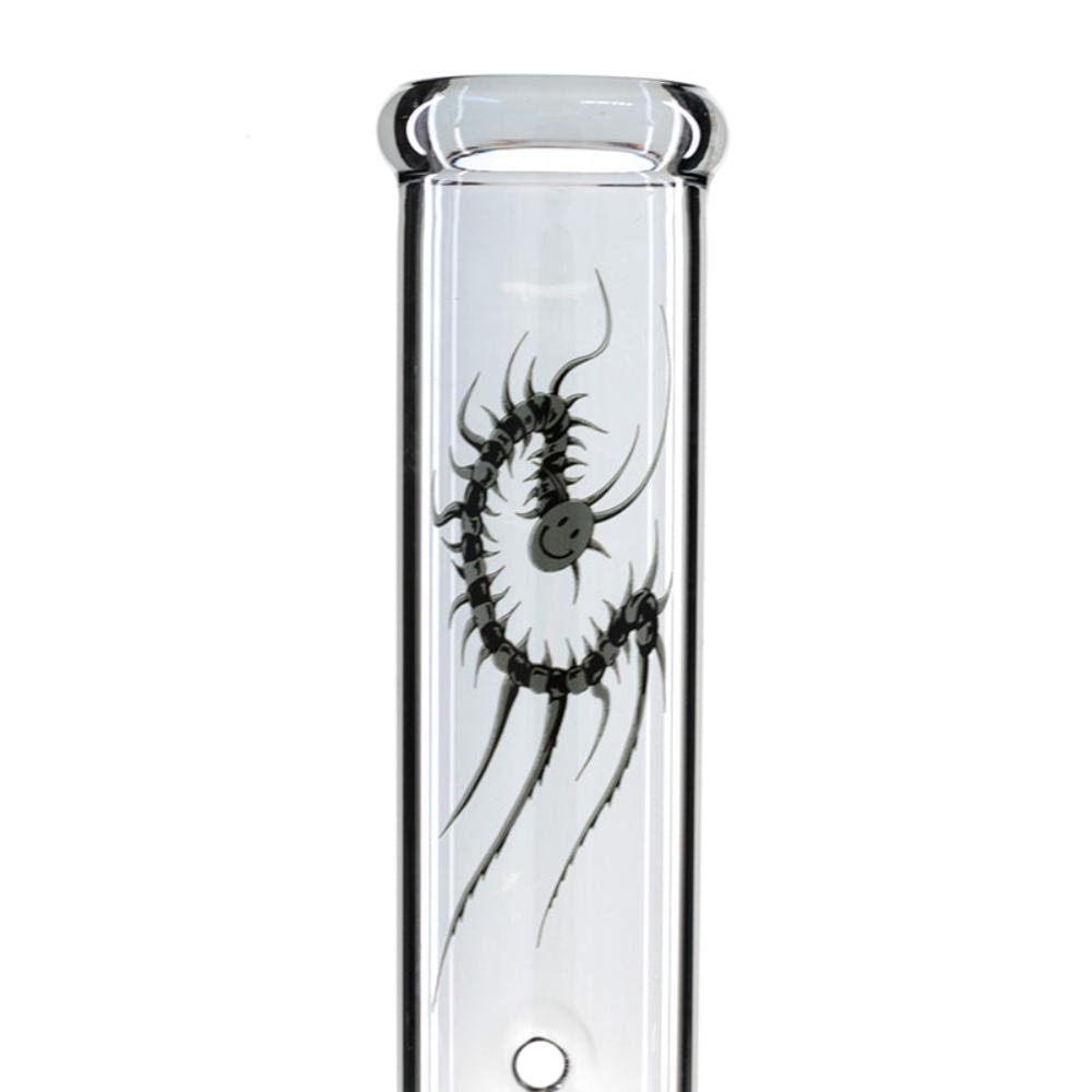 Large Gripper 33cm Glass Bong - Bong Chill Park Chrome Centipede | Bong ...