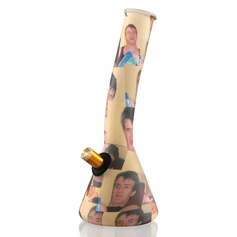 Stoner Guy Meme Glass Beaker Bong 27cm – Bong Warehouse