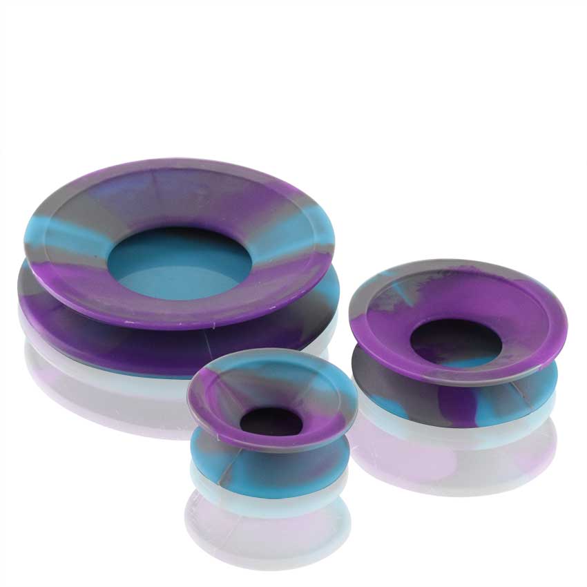 Bong Cleaning Caps 3 Pack - Blue Purple Grey – Bong Warehouse