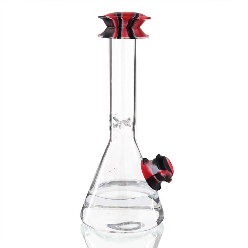 Bong Cleaning Caps – 3 Pack Red White Black – Bong Warehouse