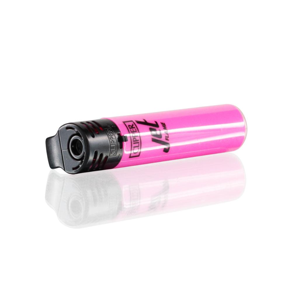Clipper Jet Flame Lighter Large Shiny - Pink – Bong Warehouse