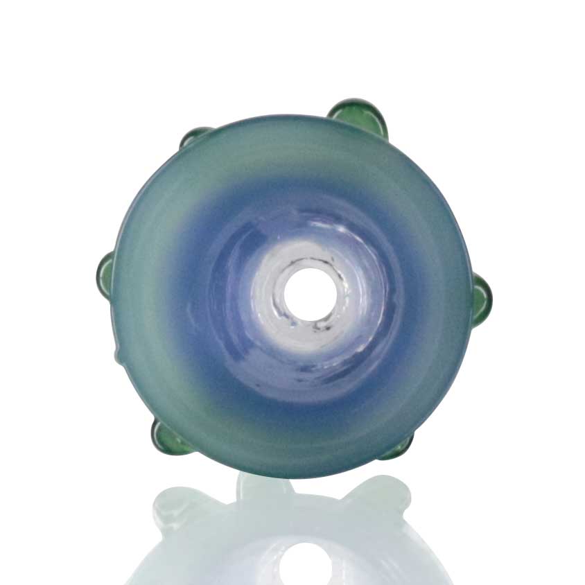 Lucky Goat - Glass Cone Piece - Blue Bubbler – Bong Warehouse