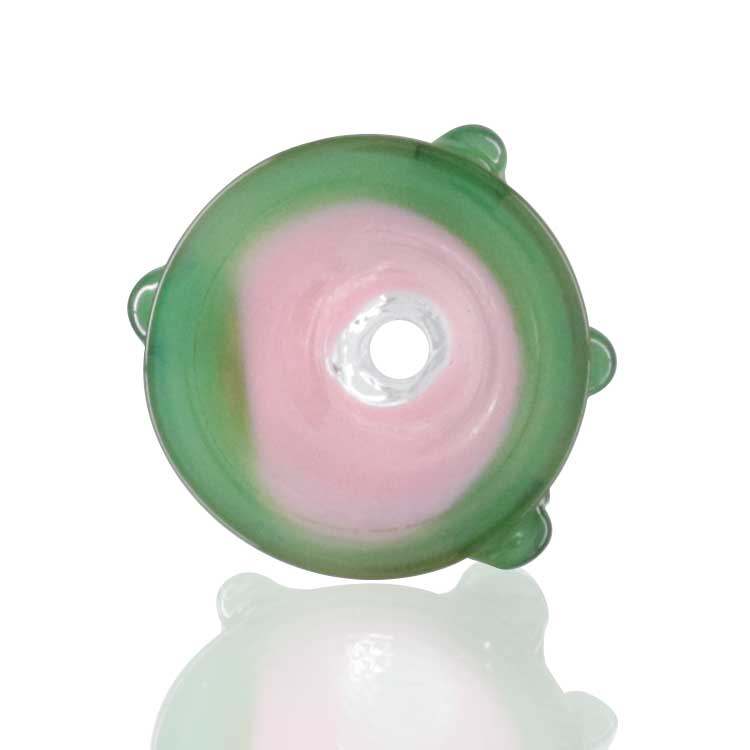 Lucky Goat Glass Cone Pink/Green Bubbler – Bong Warehouse