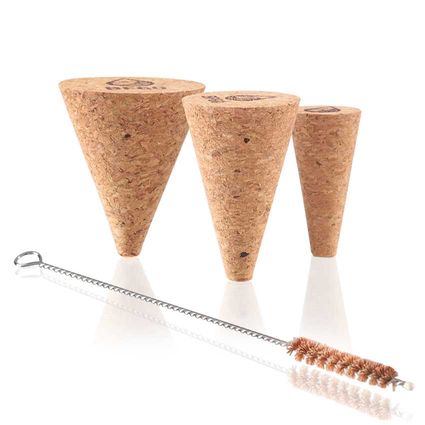 I Fresh - Cork Plug Combo Pack With Hemp Bag | Bong Warehouse