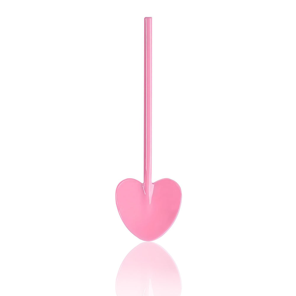 Cute Pink Heart Spoon – Cone Packing Tool – Bong Warehouse