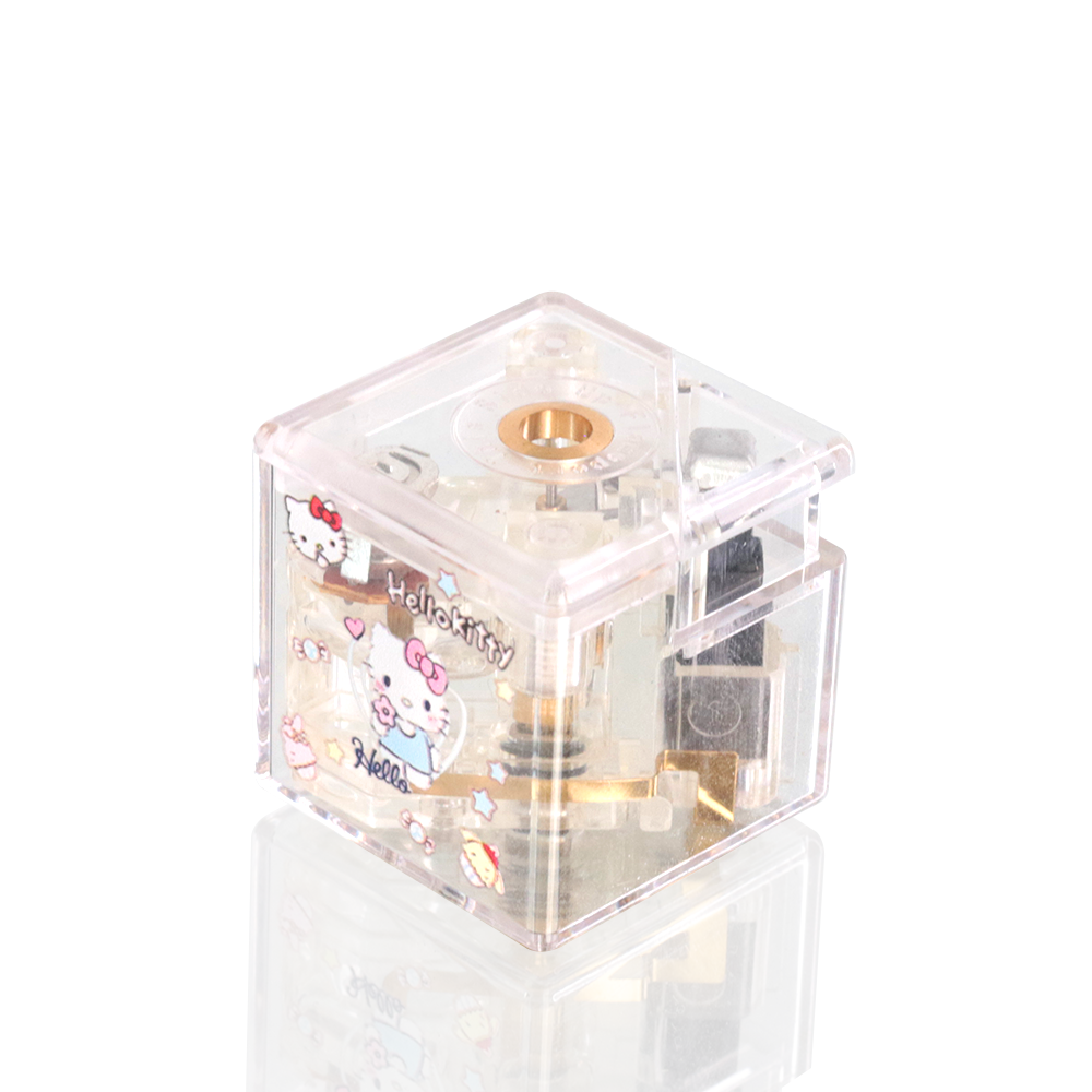 Hello Kitty - Box Jet Lighter - Transparent Clear | Bong Warehouse