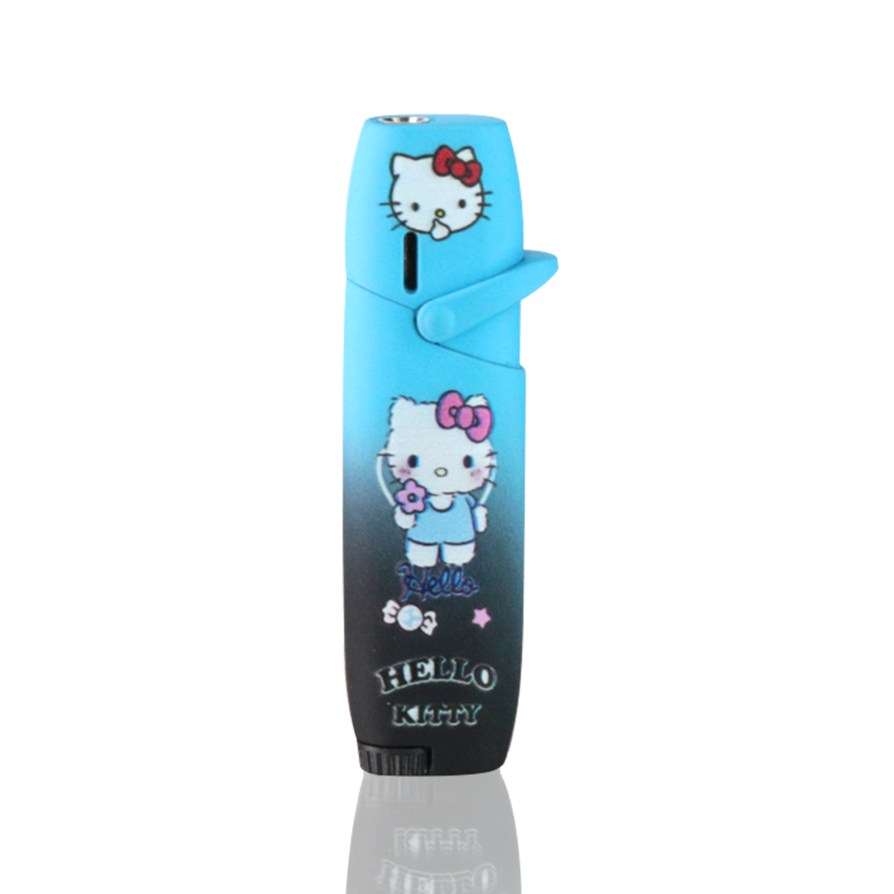 Hello Kitty - Jet Lighter - Blue Black | Bong Warehouse
