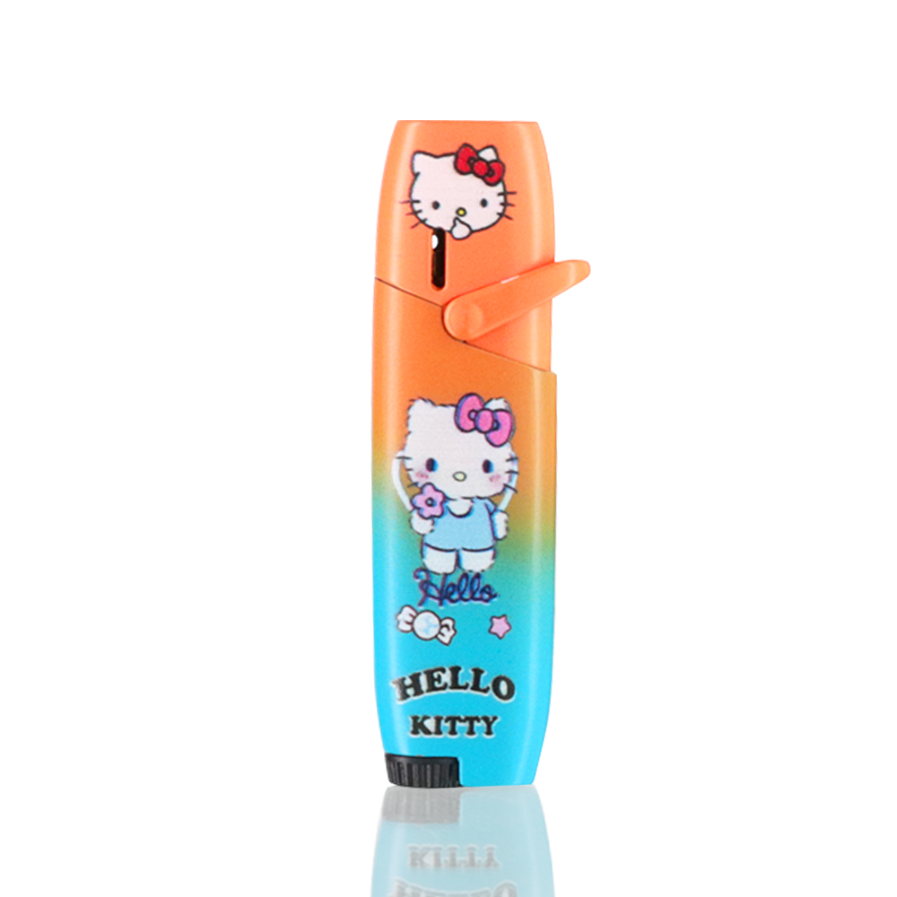 BW - Hello Kitty - Jet Lighter - Orange Blue – Bong Warehouse