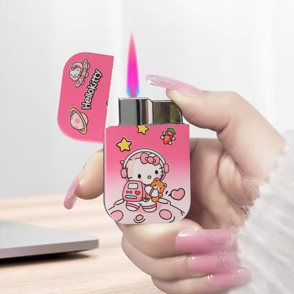 Hello Kitty - Jet Lighter - Pink Fade | Bong Warehouse
