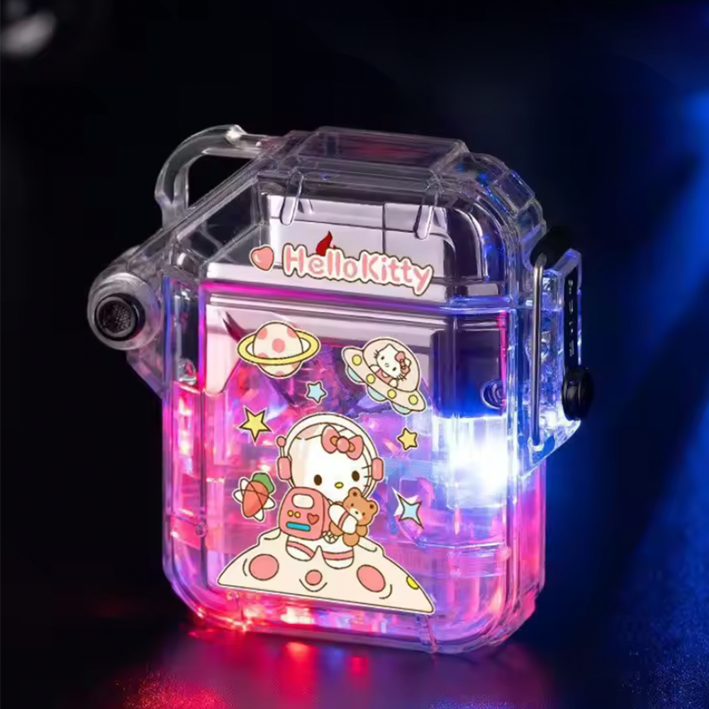 BW - Hello Kitty - Space Scene Jet Lighter - Transparent Clear – Bong ...