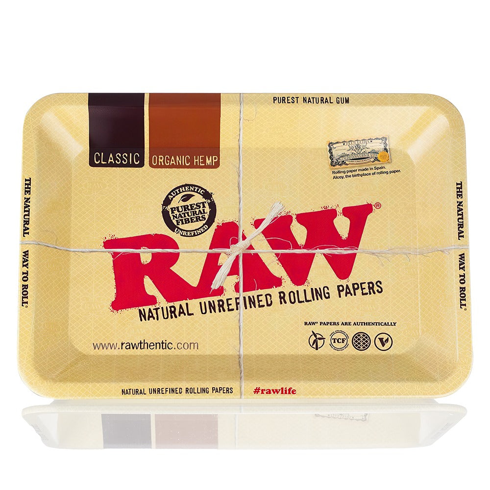 RAW Small Rolling Tray – Blunt Prep Made Easy – Bong Warehouse