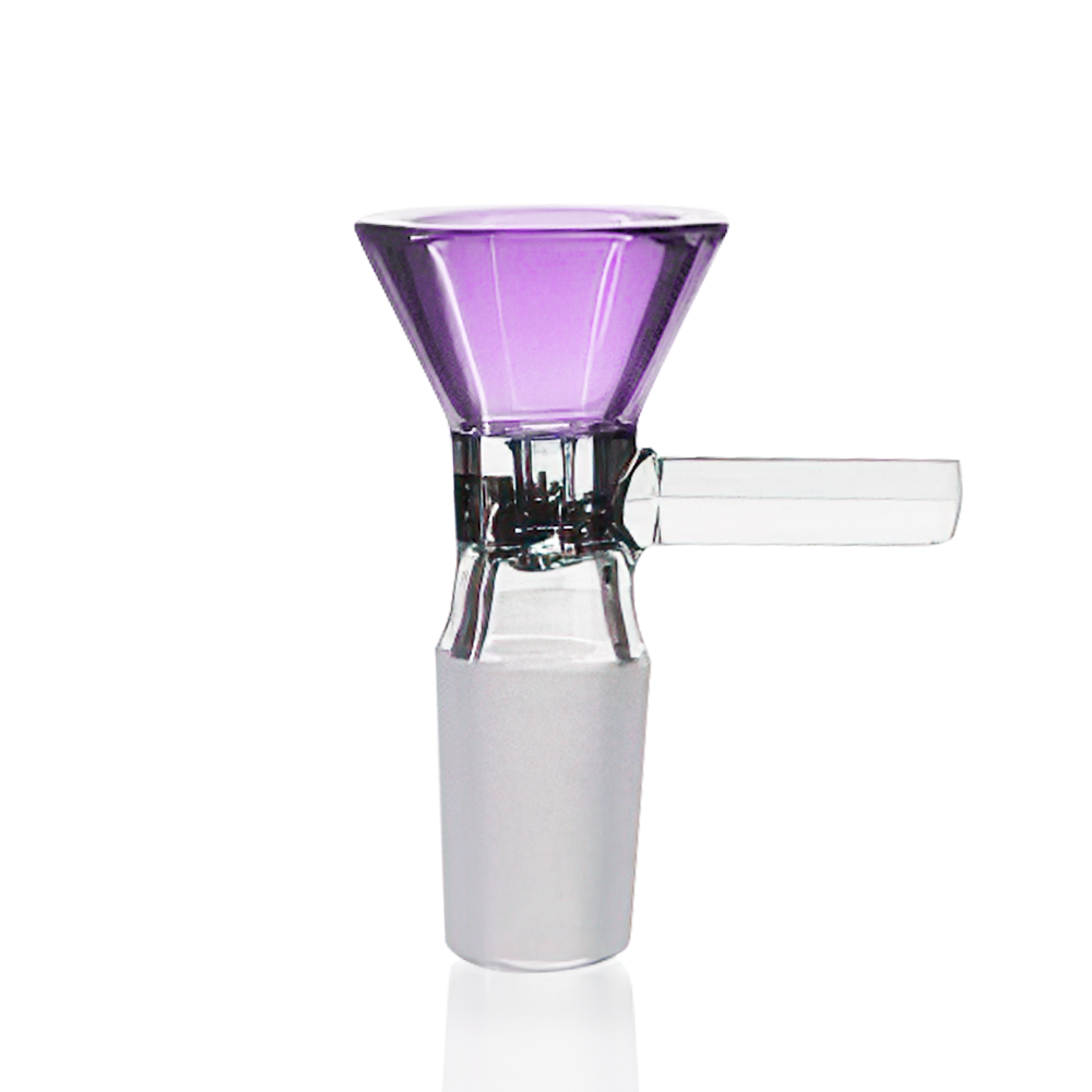 Shotties™ - Cone Handle (Bowl) 14mm Male - Purple – Bong Warehouse