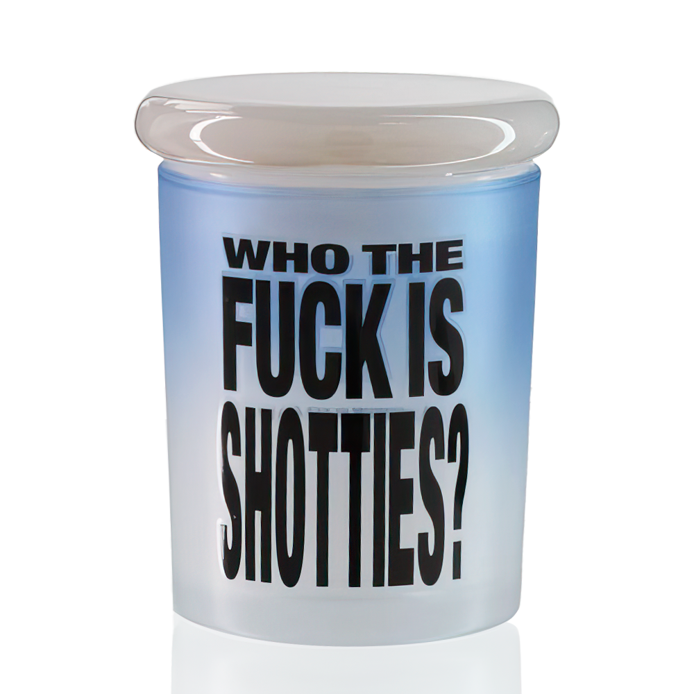 Shotties - Stash Jar - Shotties - Blue Fade – Bong Warehouse