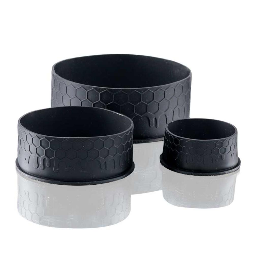 Hookah Silicone Bong Base Cover – Black Kit – Bong Warehouse