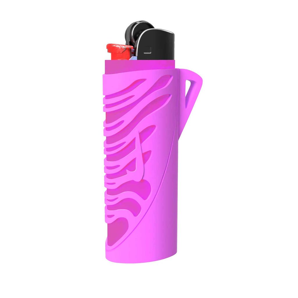 TN Silicon BIC Lighter Case - Pink | Bong Warehouse